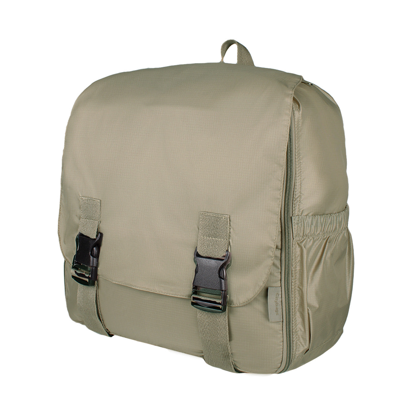 Morral Cabina Tapa Beige-Citybags